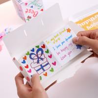 China DIY Birthday Christmas Valentine Surprise Bounce Gift Paper Box with Customized Print for sale