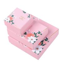 China Custom Ivory Board Paper Box For Gifts Packaging with Glossy Lamination and Custom Logo for sale