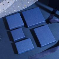 China Custom Order Custom Logo Printed Jewelry Box for Earrings Ring Necklace Bracelet for sale
