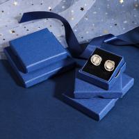China Custom Order Custom Logo Printed Jewelry Box for Earrings Ring Necklace Bracelet for sale