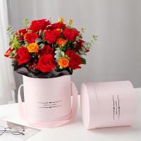 China Wedding Party Industrial Square Candy Box with Handmade Double Door and Rotating Layers for sale