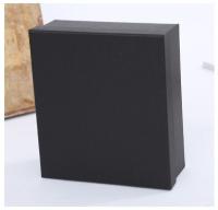 China Square Custom Black Brown Shoe Clothing Underwear Gift Packaging Box With You Own Logo for sale