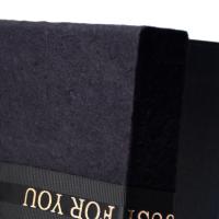 China Custom Lipstick Cosmetic Gift Paper Boxes with Bow Ribbon and Glossy Lamination for sale