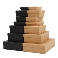 China OEM/ODM Custom Logo Luxury Cardboard Paper Packaging Removable Lid Gift Craft Paper Boxes for sale