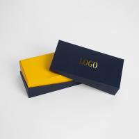China Custom Logo Eco Cardboard Gift Package Rigid Paper Box with Luxury Lid Base Material for sale
