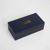 China Custom Logo Eco Cardboard Gift Package Rigid Paper Box with Luxury Lid Base Material for sale