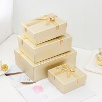 China Custom Printed Birthday Gift Box with Bow Ribbon L*W*H cm According to Your Request for sale