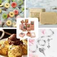 China Eco Friendly Recycled Kraft Paper Sugar Chocolate Gift Packaging Boxes With Window Custom Cutout for sale