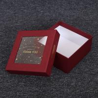 China Custom Wedding Favors Thank You Gift Box With Window L*W*H cm Tailored to Your Needs for sale