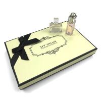 China Recycled Materials Square Perfume Bottle Packaging Paper Box for Color Lid and Base for sale