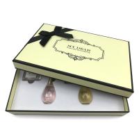 China Recycled Materials Square Perfume Bottle Packaging Paper Box for Color Lid and Base for sale