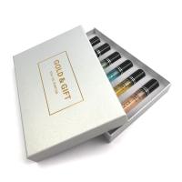 China Recycled Materials Square Perfume Bottle Packaging Paper Box for Color Lid and Base for sale