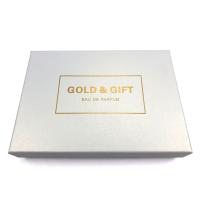 China L*W*H cm According to your specific request. Golden Perfume Paper Box for Perfume Bottle for sale