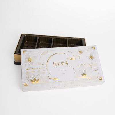 China Glossy Lamination Competitive Choice Moon Cake Chocolate Candy Gift Package Paper Box for sale