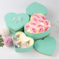 China Valentine's Day Heart Shaped Gift Box for Rose Soap Flower Good and Advanced Technology for sale