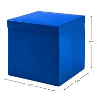 China Business Shopping Custom Large Square Paper Boxes with Rigid Lid And Base Design for sale
