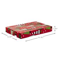 China Wallet Art Paper Custom Design Christmas Gift Packaging Rigid Paper Boxes For Christmas for sale