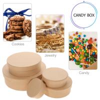 China Round Paper Box Type Others for Custom Size Cake Biscuit Cookie Snack Candy Packaging for sale