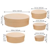 China Round Paper Box Type Others for Custom Size Cake Biscuit Cookie Snack Candy Packaging for sale