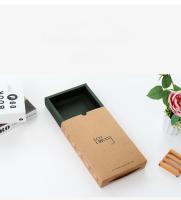 China Recycled Sliding Drawer Packaging Kraft Paper Box With Insert and Durable for Your for sale