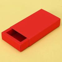 China Eco-Friendly Square Kraft Paper Packaging Drawer Sliding Gift Box for Branding Needs for sale