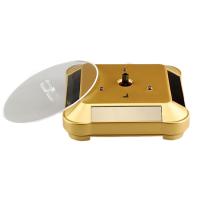 China 360° Solar Powered Turntable Display Stand with AA Battery Backup - XRF-038 Model in 4 Colors for sale