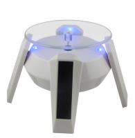 China Energy Saving LED Solar Display Stand with 360 Degree Rotation - 13x13x8cm Size, 133g Weight for Mobile Phones and Jewelry for sale