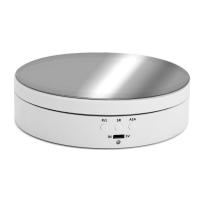 China Electric Display Stand 138cm Height 4kg Capacity Motorized 360 Degree Rotating Product Turntable for sale