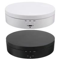 China Multifunctional Electric Rotating Display Stand 13.8×13.8×3.5cm with 2-6 RPM Speed and 2-4kg Load Capacity for sale
