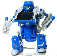 China 3-in-1 Solar Powered Robot Kit - 21x18x3.5cm Transformable STEM Toy with 128g Weight for sale