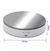 China Intelligent Automatic Rotating Display Stand with Mirror Face 19.5x19.5cm 1-2 RPM Speed 10kg Load Capacity for sale