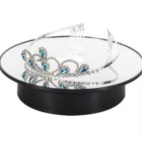 China 205mm Two Speed Rotating Display Stand with 5kg Capacity and 2-3 RPM for Product Photography for sale
