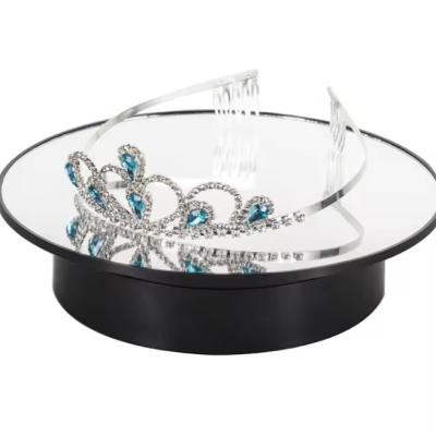 China 205mm Two Speed Rotating Display Stand with 5kg Capacity and 2-3 RPM for Product Photography for sale