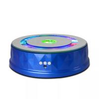 China 230cm Electric Rotating Display Stand with Multi-Color LED Lighting - 8kg Capacity, 360° Rotation for sale