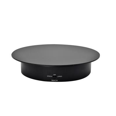 China Black 23.8cm Intelligent USB Charging 360 Rotating Display Stand with 5kg Load Capacity for sale