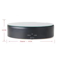 China 1.5kg Capacity Electric Rotating Display Stand with Dual-Speed Rotation 18×18×4.5cm USB Battery Powered for sale