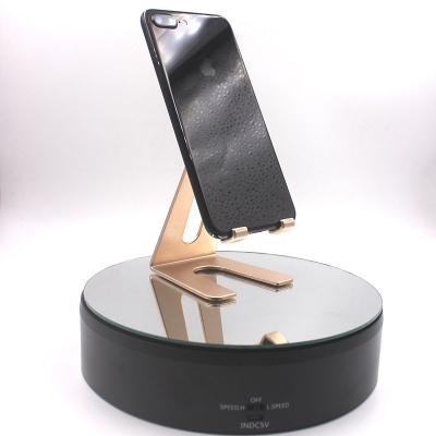 China Adjustable Speed USB/AA Battery Rotating Display Turntable 19.2×19.2×4.8cm with 8kg Capacity and Custom Logo for sale