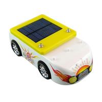 China Solar Powered Minivan Toy Car 160x80x50mm Dual Power Operation with CE & RoHS Certification for Kids Age 7+ for sale