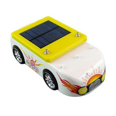 China Solar Powered Minivan Toy Car 160x80x50mm Dual Power Operation with CE & RoHS Certification for Kids Age 7+ for sale