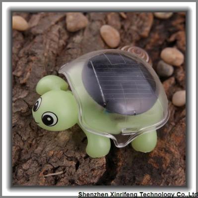 China Mini Solar Powered Turtle Educational Toy 15g Weight with 160 Pcs Carton Capacity for STEM Learning for sale