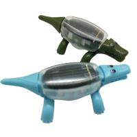 China XRF Solar Crocodile Robot Toy 93x55x20mm Educational STEM Solar Powered Montessori Learning Kit for Kids Ages 5+ for sale