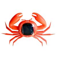 China ABS Solar Powered Crab Toy XRF-212 with Custom Logo - 60×50×40cm Carton Size, 180pcs per Box for sale