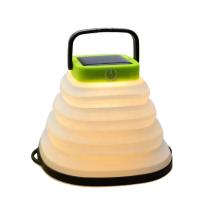 China IP65 Silicon Collapsible Solar Lamp with 10,000 Hour Lifespan and USB Charging - 140×125mm Compact Design for sale