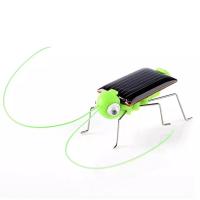 China 2023 New Arrivals Toys Green Color Solar Grasshopper Solar Powered Small Toys Promotional Toys for sale