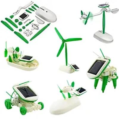 China Educative Creative 6 In 1 Diy Robot Toy Kids Science Kit Toys 160g for sale