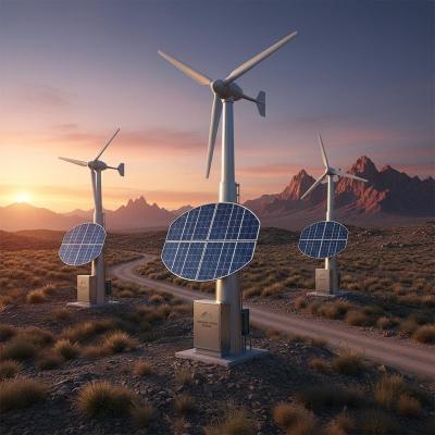 China Advanced Hybrid Solar And Wind Power Generation Units Providing Long Lasting And Eco Friendly Power For Remote Locations for sale