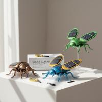 China Solar Energy Kids Toys 2023 New Arrivals Solar Powered Novelty Toy 2023 Solar Scarab Educational Toys for sale
