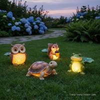 China Energy Saving Animal Shaped Solar Garden Lights Solar Powered Waterproof LED Outdoor Decorative Lighting for Lawn Patio for sale