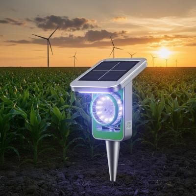 China Eco Friendly Solar Insect Light Designed for Sustainable Pest Management in Agricultural Fields and Outdoor Areas for sale