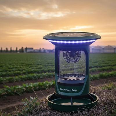 China Solar Insect Trap Portable Solar Powered Pest Control Device Ideal for Agricultural and Commercial Outdoor Applications for sale